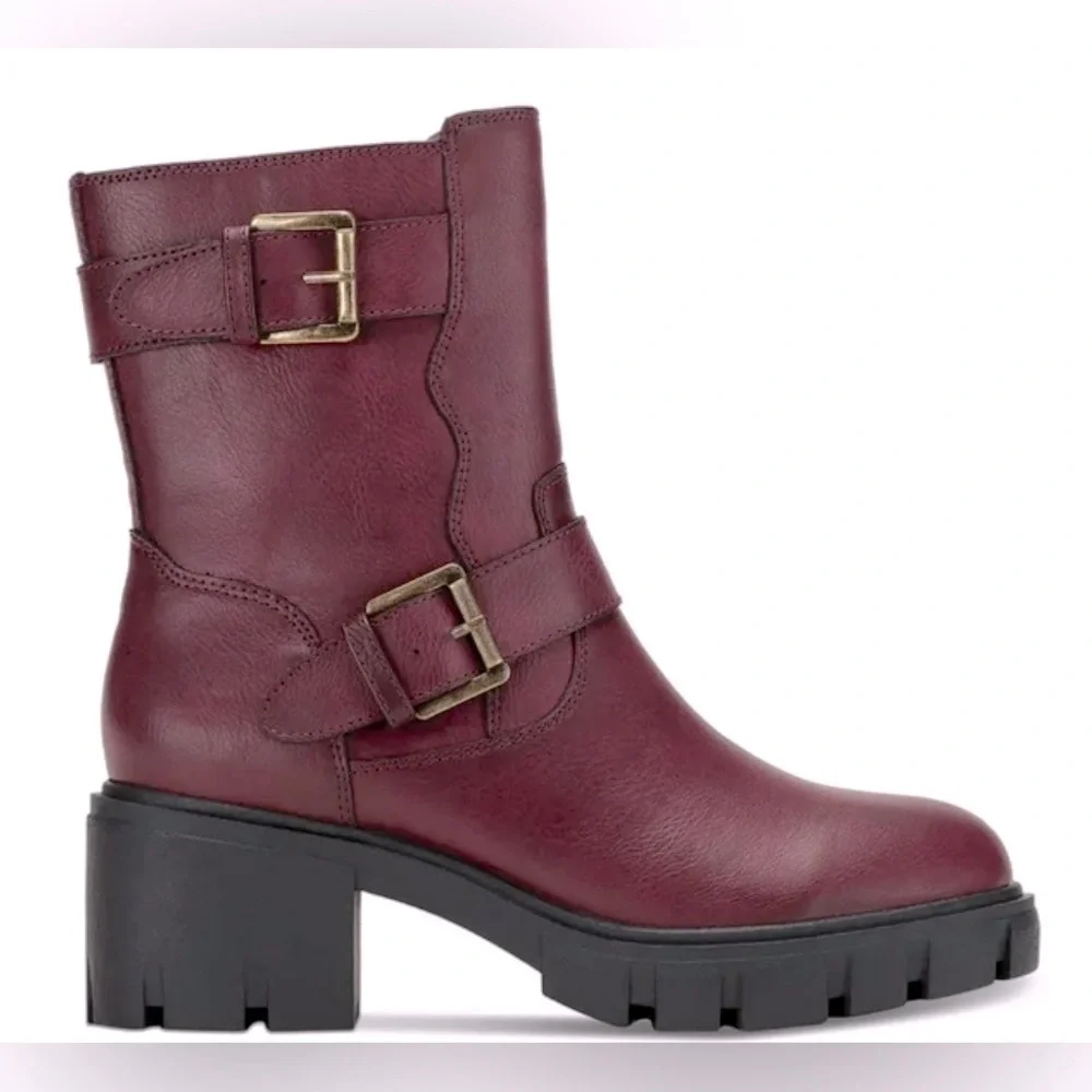 Sun + Stone | Shoes | Nib Sun Stone Lionell Faux Leather Buckle ...